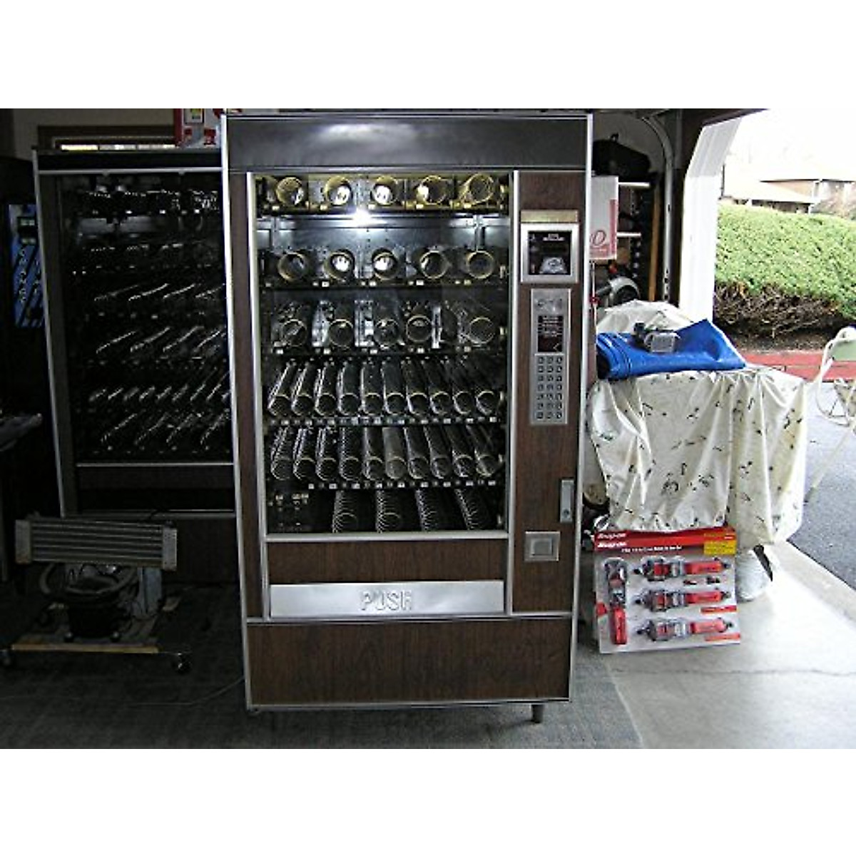 (AP) Automatic Products Snack Machine Selection Label Sheet 4600, 6600, 7600, 111, 112, 113