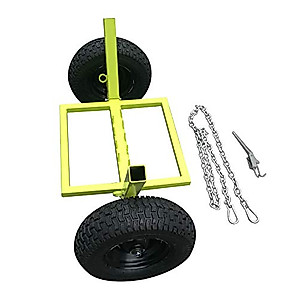 Timber Tuff TMW-83 Heavy-Duty Log Dolly, Green