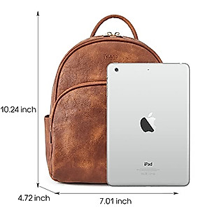 Telena Small Backpack Purse for Women and Telena Womens Leather Wallets