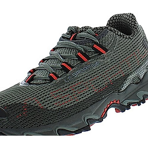 La Sportiva Womens Wildcat Trail Running Shoe, Clay/Hibiscus, 9/9