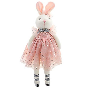 Stephen Joseph, Stuffed Animal Toy 16 inches, Large Super Soft Plush Doll, Toys for Baby, Toddler, Kids, Bella Bunny