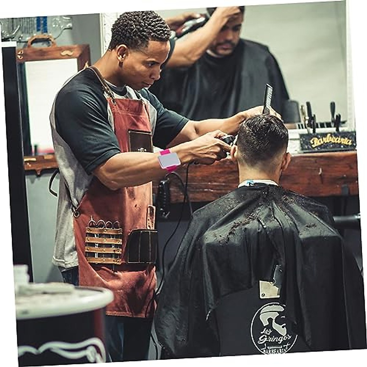 COHEALI Corsage Wristlet Band Styling Hair Clips Watch Bracelet Magnetic Pin Cushion Magnetic Bobby pins Holder pin Cushion Holder Magnetic Iron Bracelet Hair Salon Shop Supplies Cuff Tool