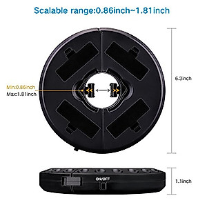 Patio Umbrella Light 3 Lighting Modes Cordless 28 LED Lights at 200 lux- 4 x AA Battery Operated for Patio Umbrellas, Camping Tents or Outdoor Use Forlivese