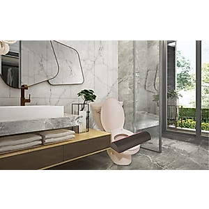 Multipurpose high Density Foam Roller,BBL Toilet Riser,D-Shaped high Density Foam Lumbar roll Back Support Pillow,Exercise high Density Foam,Yoga,Brazilian Butt Lift bbl Toilet Seat Riser,BBL Supplies