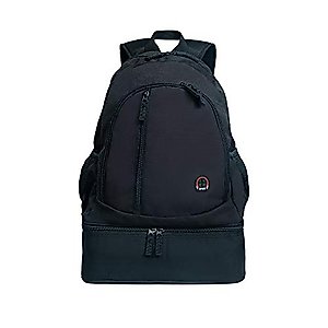 Caroo Gym Backpack with Shoe Compartment Fashion Water-Resistant Bag for Women Men Gym Yoga Outdoor Sport Hiking School Traval