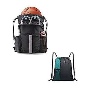 BeeGreen Drawstring Backpack Bag with Drawstring Backpack Sports Gym Bag for Women Men Children