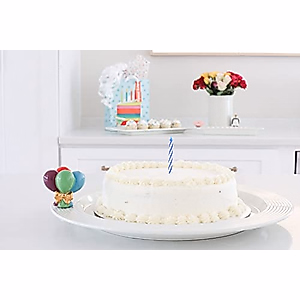 Nora Fleming Stoneware Round Platter Pinstripes B9