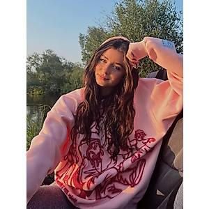 Aelfric Eden Mens Oversized Graphic Hoodie Vintage Fashion Hooded Sweatshirt Crewneck Sweatshirts Streetwear Hipster