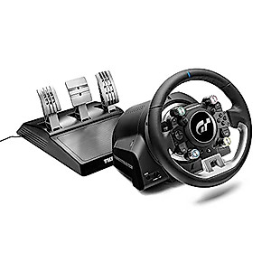 ThrustMaster T-GT II Racing Wheel - Officially licensed for PlayStation 5 and Gran Turismo - PS5 / PS4 / PC - UK Version