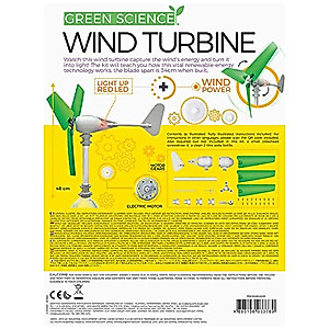 4M Wind Turbine Science Kit, Green Science Small