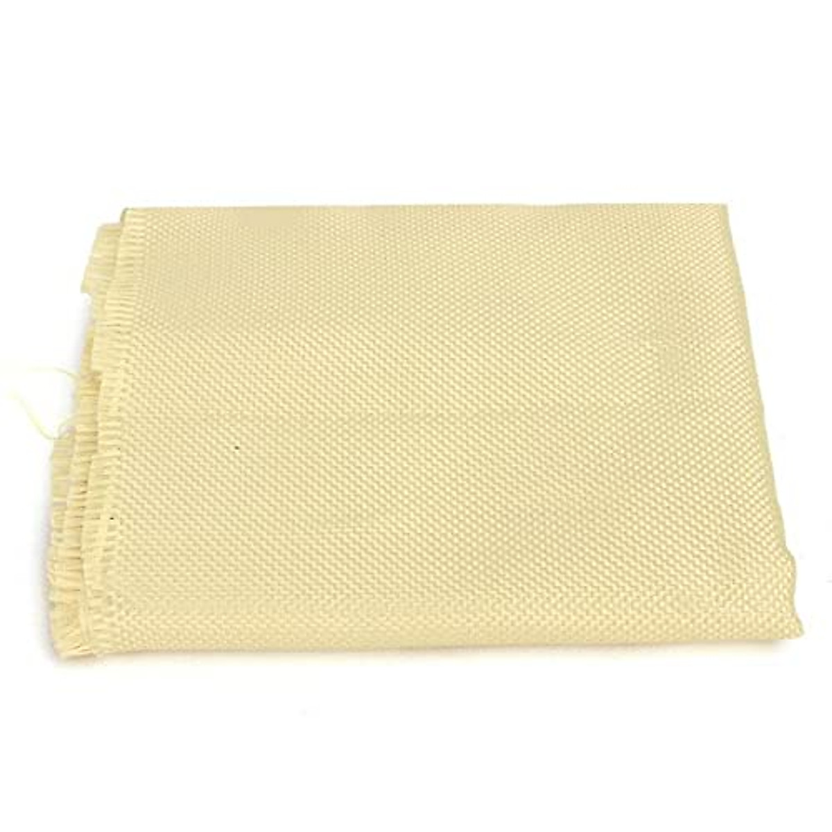 XLJP 100 * 30cm Kevlar Fabric 200gsm Fabric Woven Aramid Fiber Cloth Plain 100cm/39.4'' Width Yellow Color