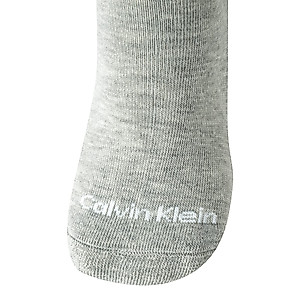 Calvin Klein Women's Athletic Socks - Lightweight Performance No Show Socks (12 Pack), Size Shoe Size 4-10, BlackWhiteGrey