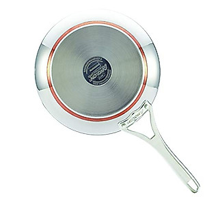 Anolon Nouvelle Stainless Steel Cookware Pots and Pans Set, 10 Piece