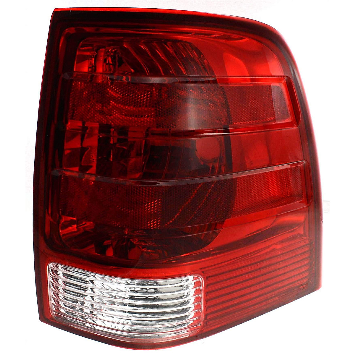 Evan Fischer Tail Light Lens and Housing Compatible with 2003-2006 Ford Expedition Passenger Side