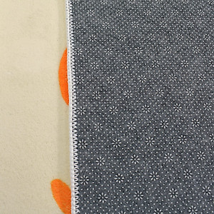 ABREEZE ABC Round Carpet Kids Children Educational Learning Area Rug 4ft, Fluffy Faux Wool Alphabet Baby Crawling Mat, Activity Centerpiece Play Mat for Boys Girls Bedroom Play/Game Room