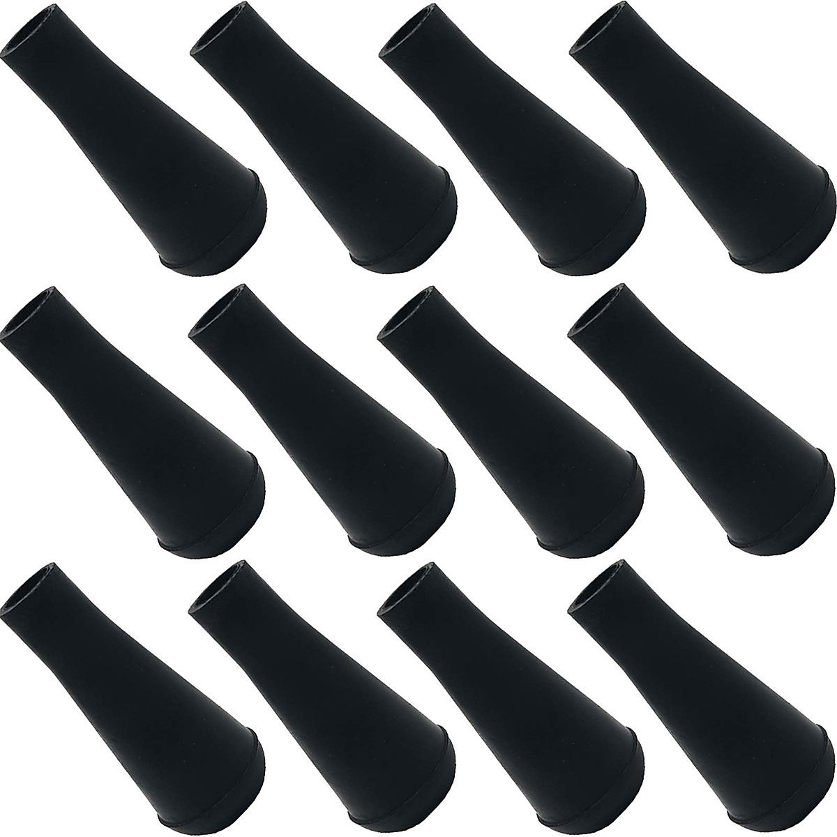 RONYOUNG 12PCS Soft Rubber Arrowheads Archery Hunting Game Practice Safety Arrow Tips