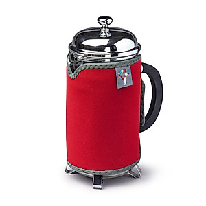 Zeal 8 Cup Cafetiere Insulated Jacket – Red
