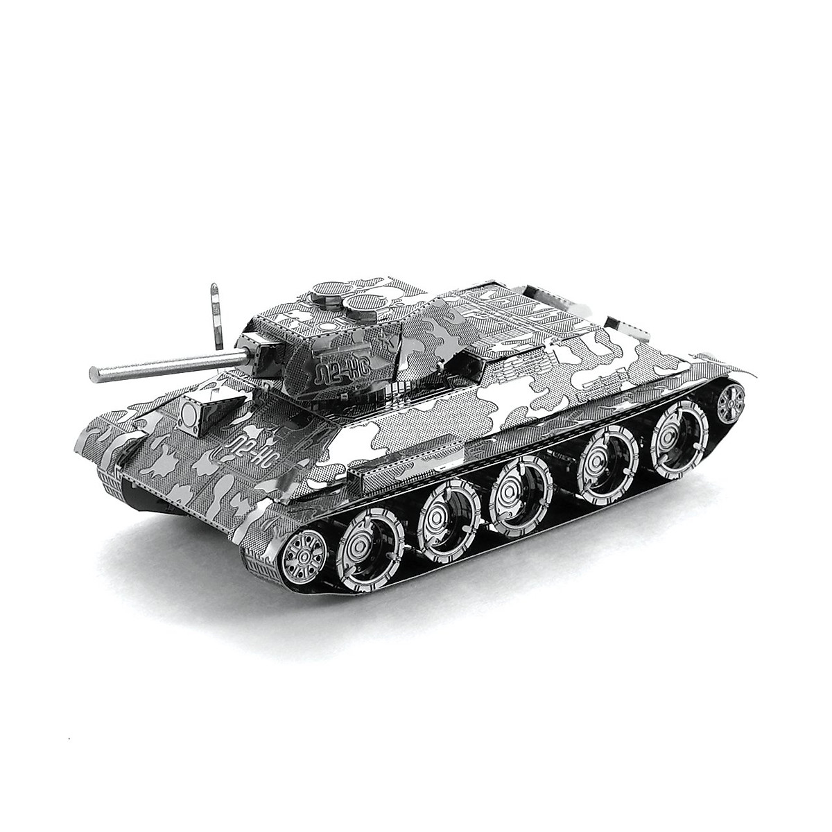 Fascinations Metal Earth Tanks 3D Metal Model Kits - M1 Abrams - Tiger 1 - T-34 - Chi-Ha - Sherman - Set of 5