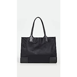 Tory Burch Women's Ella Mini Tote, Black, One Size