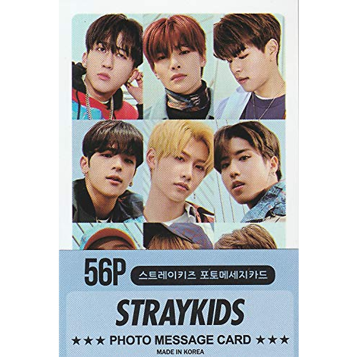K-POP Group 2020 New Photo Message Card 56pcs set (Postcard / 56sheets) (STRAYKIDS)