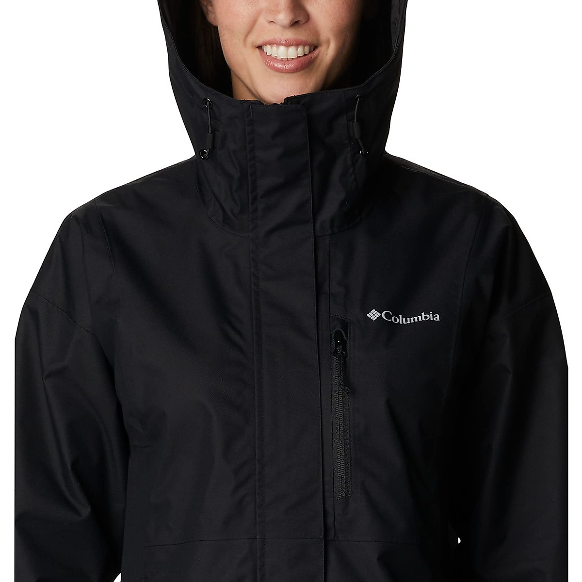 Columbia Women's Hikebound Jacket, Black, X-Large
