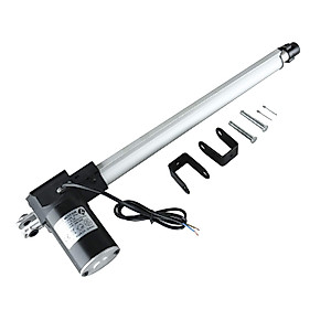 Homend DC 12V 14 Inch Stroke Linear Actuator with Mounting Bracket 350MM 6000N/1320LB Maximum Load for Recliner TV Table Lift Massage Bed Electric Sofa Linear Actuator