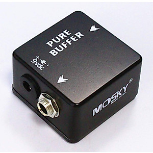 YMUZE MOSKYAudio Mini Pure Buffer Effect Pedal Full Metal Shell lightweight and durable