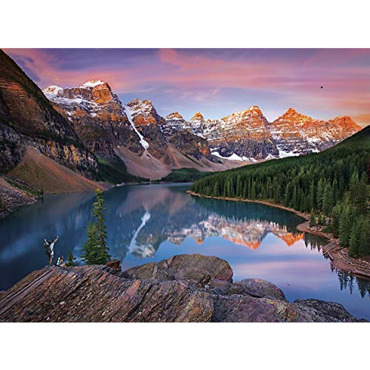 Buffalo Games - Mountains On Fire - 1000 Piece Jigsaw Puzzle Multicolor, 26.75"L X 19.75"W