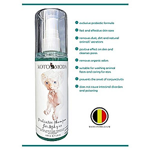 Kotomoda Probiotic Shampoo for Sphynx Cats (4.22)