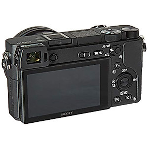Sony Alpha a6300 Mirrorless Camera Interchangeable Lens Digital Camera with 16-50mm Power Zoom Lens - E Mount Compatible - Black (Renewed)