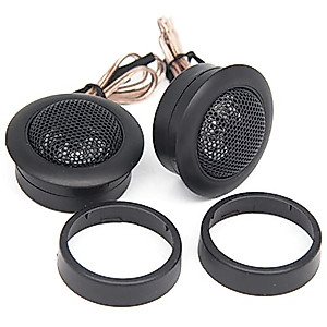 ZYHW Car Tweeter Speaker 1-Inch 200 Watt Silk Dome Tweeters Audio Component Tweeters Premium Speaker System Tweeter Kit Original Sound Playback,Pair