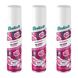Batiste Dry Shampoo, Blush Fragrance, 3 Count