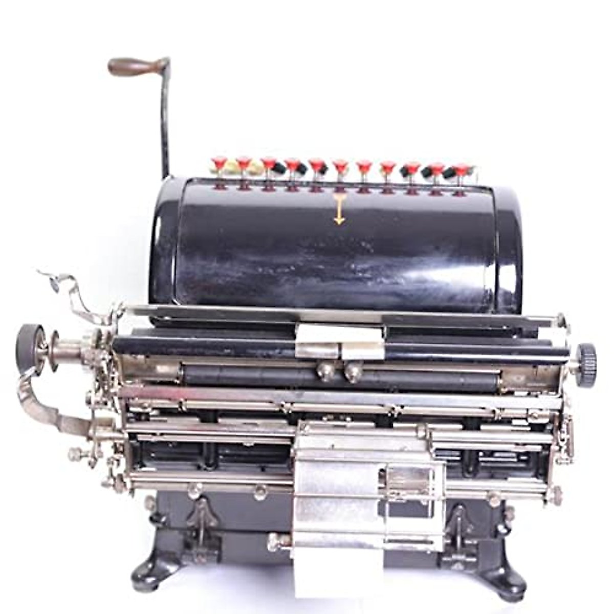 Amdsoc Hand Crank Mechanical Calculator - Antique Large Cash Register - Can be Used Normally - 355550CM