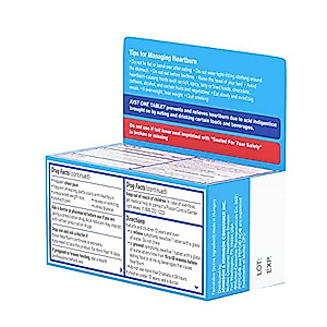 Pepcid AC Original Strength Heartburn Relief Tablets, Prevents & Relieves Heartburn Due to Acid Indigestion & Sour Stomach, 10 mg Famotidine to Reduce & Control Acid, Fast-Acting, 90 Ct