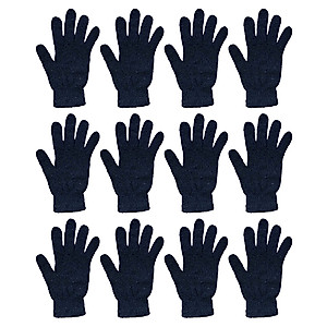 Yacht & Smith Wholesale Beanie and Glove Winter Bulk Kit, Kids Adults Bulk Sets, Homeless Donation Shelters