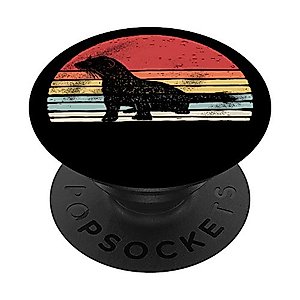 Vintage Retro Weasel PopSockets Grip and Stand for Phones and Tablets