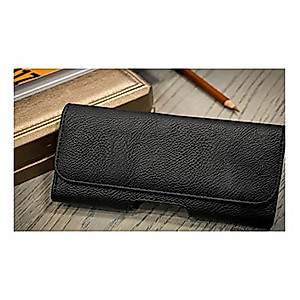 Bomea Holster for iPhone 14 Plus, 14 Pro Max, 13 Pro Max, 12 Pro Max, 11 Pro Max, Xs Max, 8 Plus, Cell Phone Belt Holder Case with Belt Clip Pouch Cover (Fits Large iPhone with Otterbox Commuter Case)