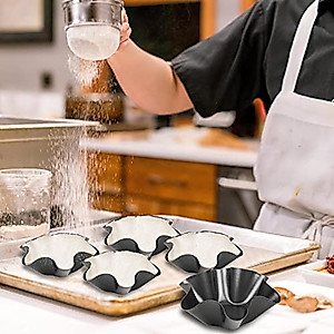 RUVINCE Tortilla Maker Nonstick Taco Shell Maker Salad Bowl Set of 4 Pack Perfect Taco Pan