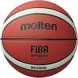 Molten BG3800 Series, Indoor/Outdoor Basketball, FIBA Approved, Size 6, Model:B6G3800