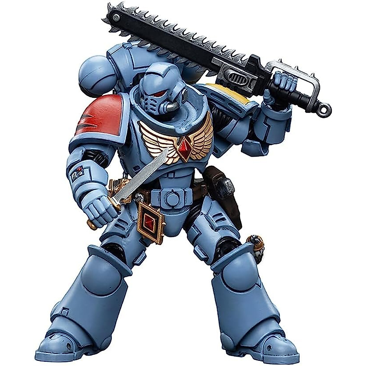 JOYTOY Warhammer 40,000 Action Figure, Space Wolves Intercessors, 4.2inch 1/18 Warhammer 40K Collection Model for Unisex, Adult, Christmas, Birthday Gifts, Ages 15 and Up
