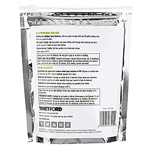 Thetford AquaBio 96590 RV Holding Tank Treatment Citrus Twist Scent, Formaldehyde Free 16 Count Toss-Ins