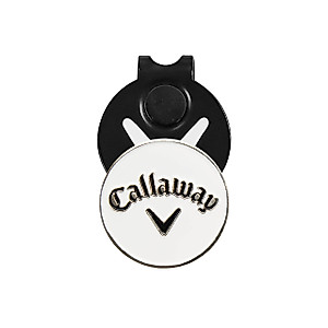 Callaway unisex adult Black Golf Hat Gift Set, Black, Golf Club Brush Plastic Golf Tees