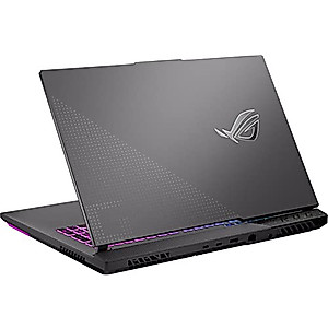ASUS ROG Strix G17 GS713 Gaming & Entertainment Laptop (AMD Ryzen 9 7945HX 16-Core, 64GB DDR5 4800MHz RAM, 2x8TB PCIe SSD RAID 0 (16TB), GeForce RTX 4060, 17.3" 240Hz Win 11 Pro) with DV4K Dock