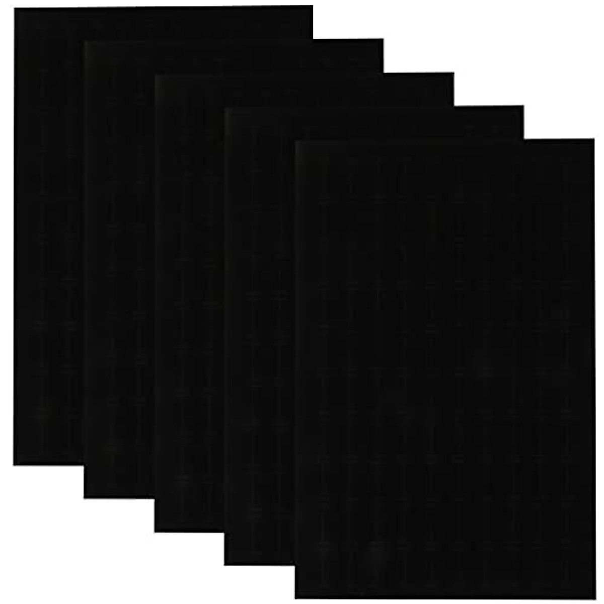 ARTIBETTER Jewelry Storage Insert - Foam Jewelry Inserts (3pcs) - Black Velvet Ring & Earring Display Pad for Jewelry Storage Box