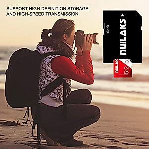512GB Micro SD Card with Adapter High Speed Class 10 Memory Card for Smartphones/Cameras/Tablets and Drone（512gb
