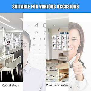 CFDZCP Optometry Lifting Chin Bracket H-Type Vision Training Forehead Bracket, Forehead Support Optometry Accessories, Optometry Lifting Chin Bracket with Adjustment Knob