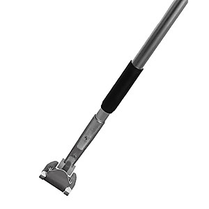 Ultimate Dust Mop Kit: Industrial-Grade Performance, Heavy-Duty Frame, Telescopic Handle - White 18 Inch