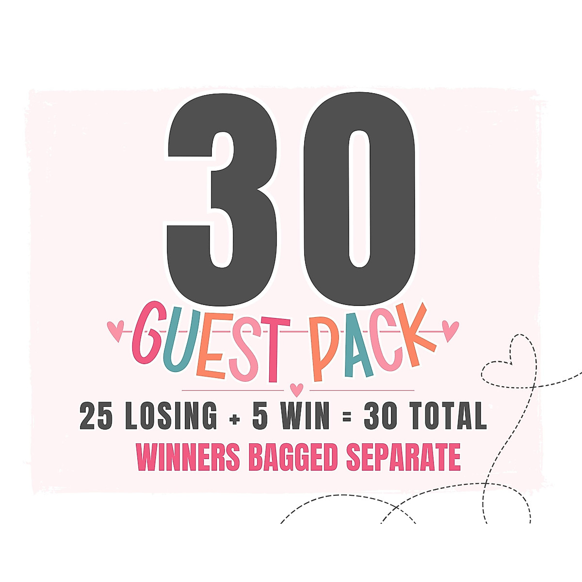 Cosmic Space Scratch Off Game Cards (30 Pack) - Fun Baby Shower Games, Moon Wedding Activities, Lottery Tickets for Door Prizes, Raffle Drawings, Instant Win Scratchers, Celestial Bridal Shower Favors