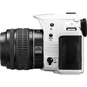 Pentax K-30 lens kit white w DA 18-55WR Weather-Sealed 16 MP CMOS Digital SLR with DA 18-55mm and 3-Inch LCD Screen