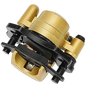 FVRITO Brake Caliper and Pads for 110cc 125cc 150cc 200cc 250cc 196cc 6.5HP Coleman kt196 yerf dog gx150 Kandi Baja RTK200 Go Kart Dune Buggy Taotao Roketa Sunl Kazuma Chinese ATV Quad Golden